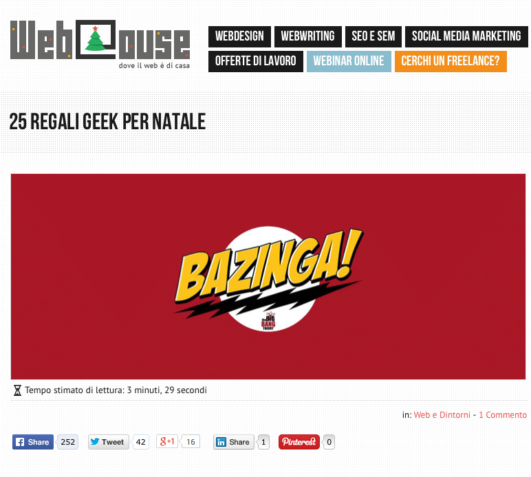 Piccolo bignami delle headline per blog post